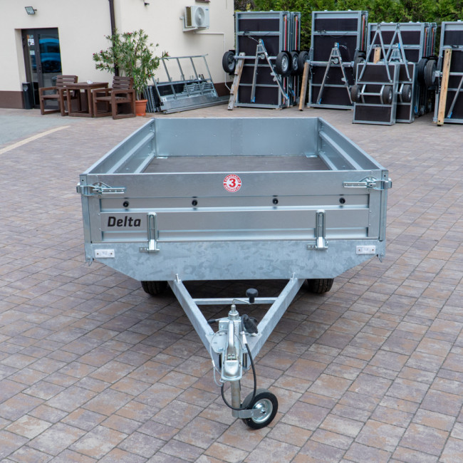 Przyczepa Samochodowa CARRO DELTA 3x1,6 2osie Resory / Amortyzatory