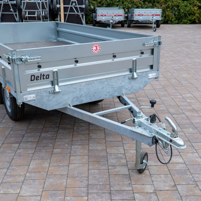 Przyczepa Samochodowa CARRO DELTA 3x1,6 2osie Resory / Amortyzatory