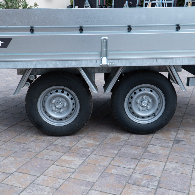 Przyczepa Samochodowa CARRO DELTA 3x1,6 2osie Resory / Amortyzatory