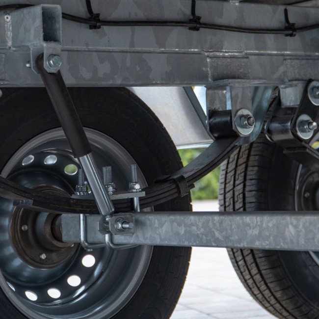 Przyczepa Samochodowa CARRO DELTA 3x1,6 2osie Resory / Amortyzatory