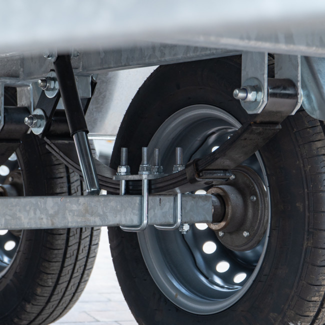 Przyczepa Samochodowa CARRO DELTA 3x1,6 2osie Resory / Amortyzatory