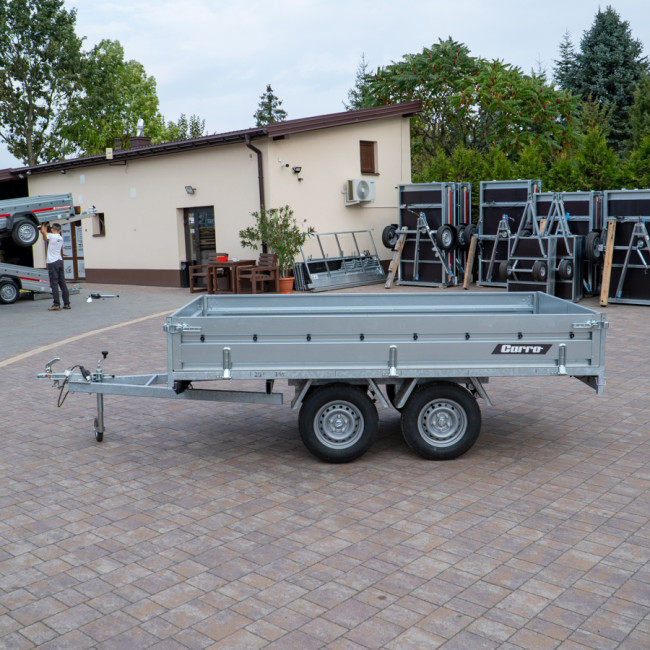 Przyczepa Samochodowa CARRO DELTA 3x1,6 2osie Resory / Amortyzatory